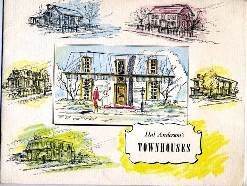 Hal Anderson's Townhouses Hal Anderson Properties, Dallas Texas