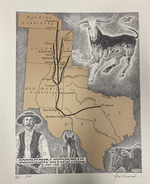 Four Original Prints By Jose Cisneros, Limited To 250 Sets CISNEROS ...